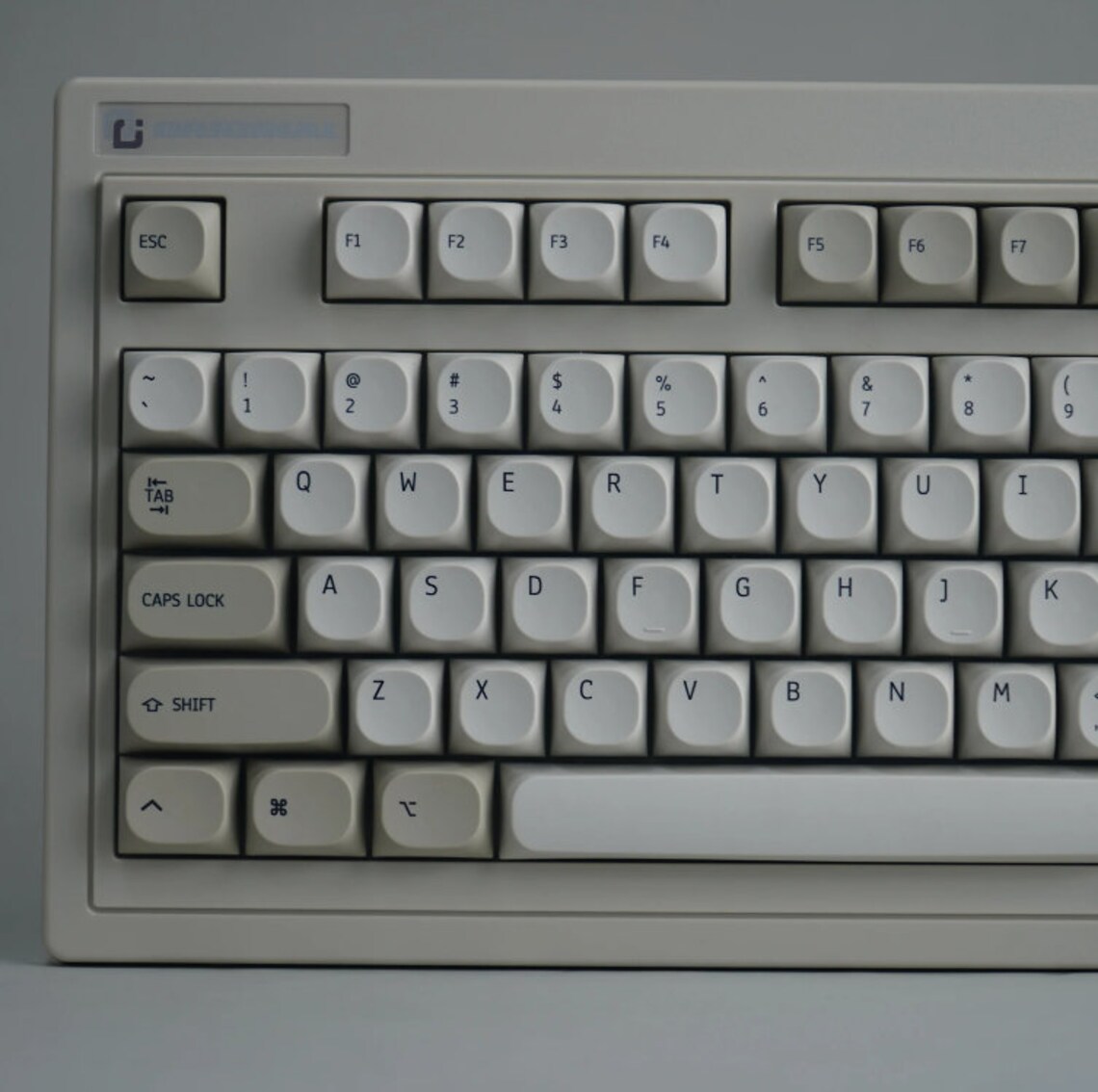 Gray Retro Keycap Set, Round Keycap Set, Iso Keycap Set, Ma Keycaps ...