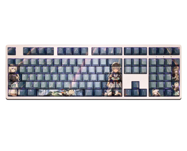 Honkai Star Rail Firefly Keycap Set, Cute Keycaps 108 Keys, Cherry ...
