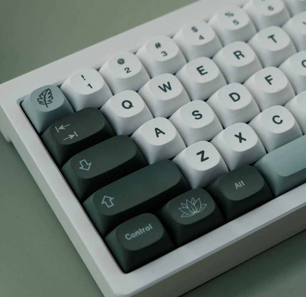 Botanical Plant Theme Keycap Set for Mechanical Keyboard 140 Pcs MA ...