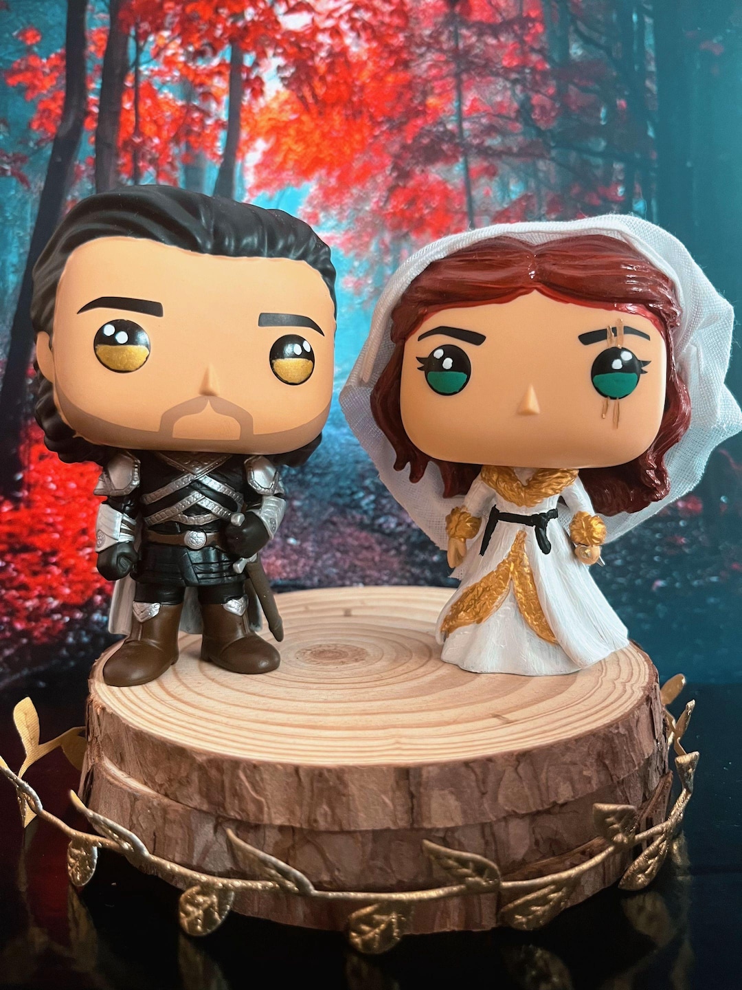 Poppy and Casteel Funko Pop. From Blood and Ash. - Etsy