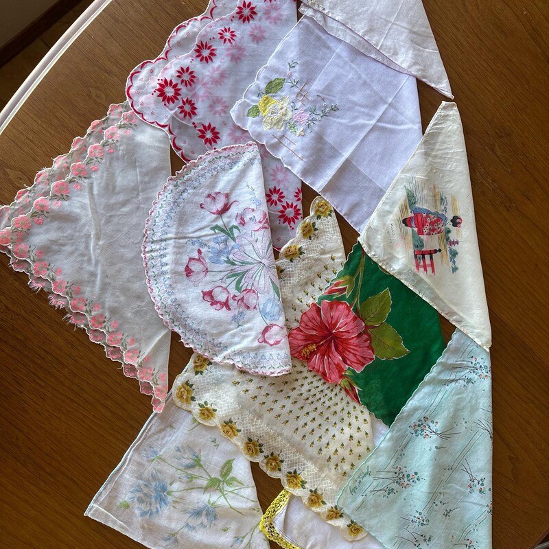 Antique Lace Handkerchief - Etsy