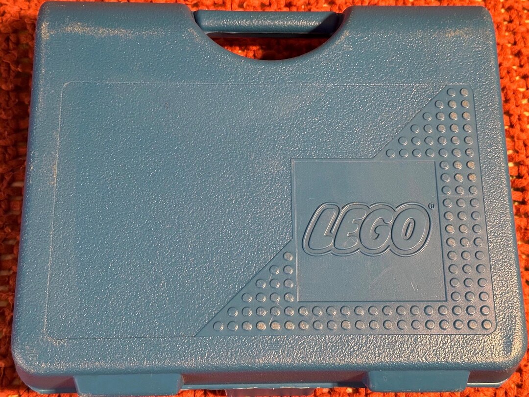 Lego Case With Lego Blocks, Vintage 1997 Lego Case, Legos Carrying Case ...