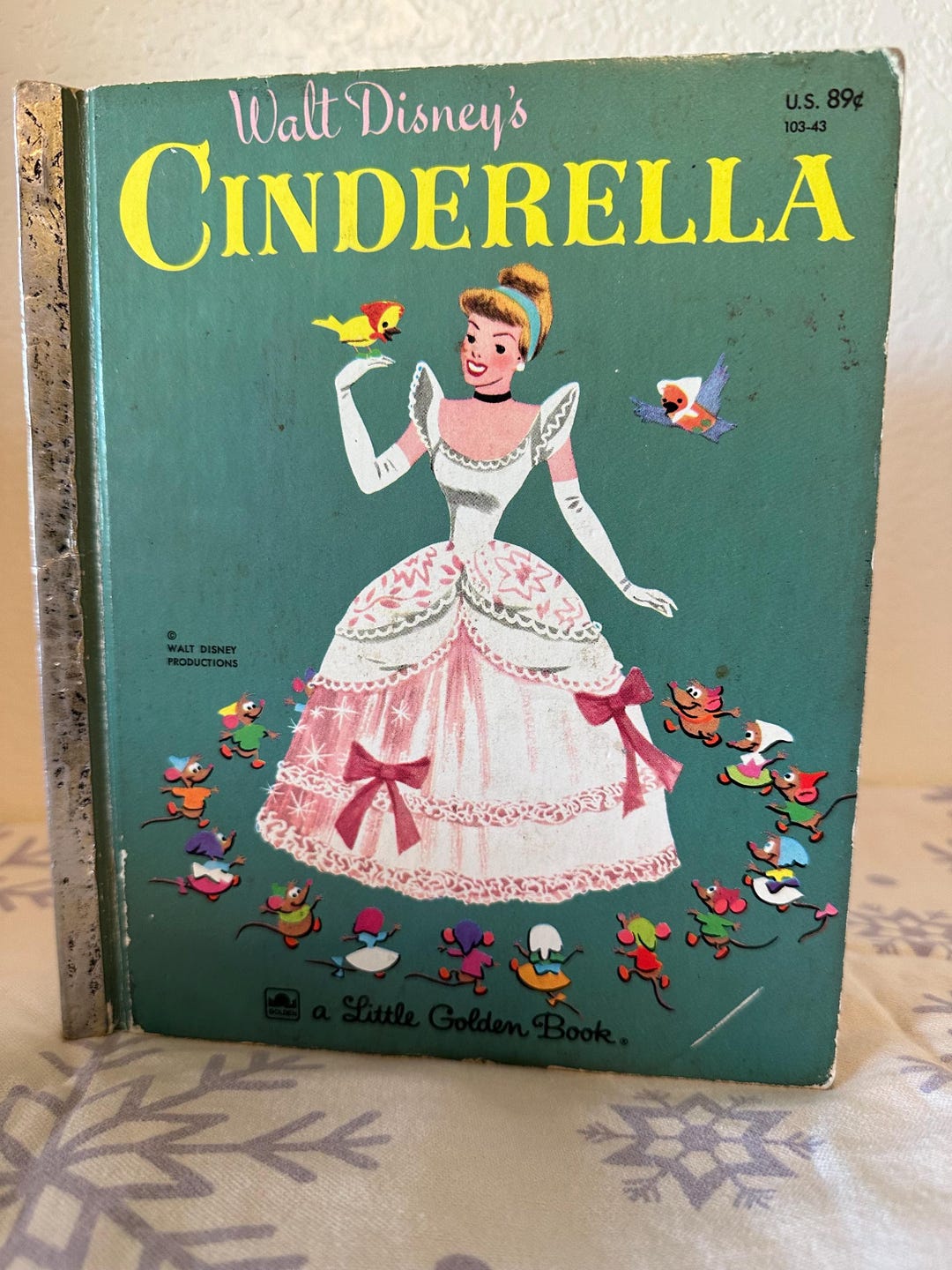 Cinderella Little Golden Book Vintage, Disney Kids Books, Little Golden ...