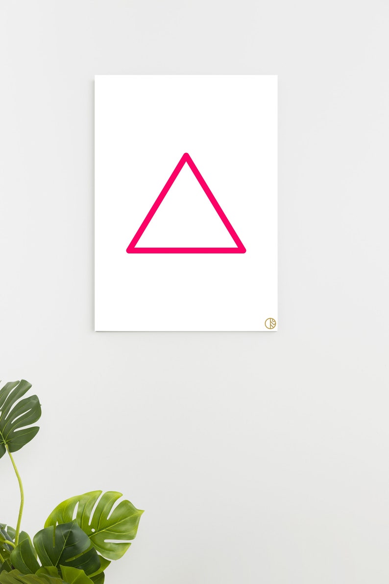 Triangle Image File JPEG - Etsy