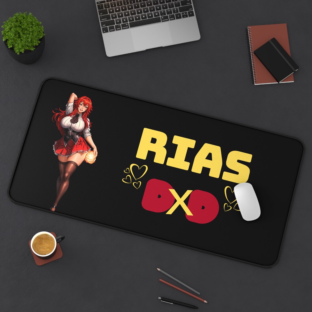 Rias Gremory, Rias Mouse Pad, Desk Mat, Rias Fan Art, Highschool Dxd ...