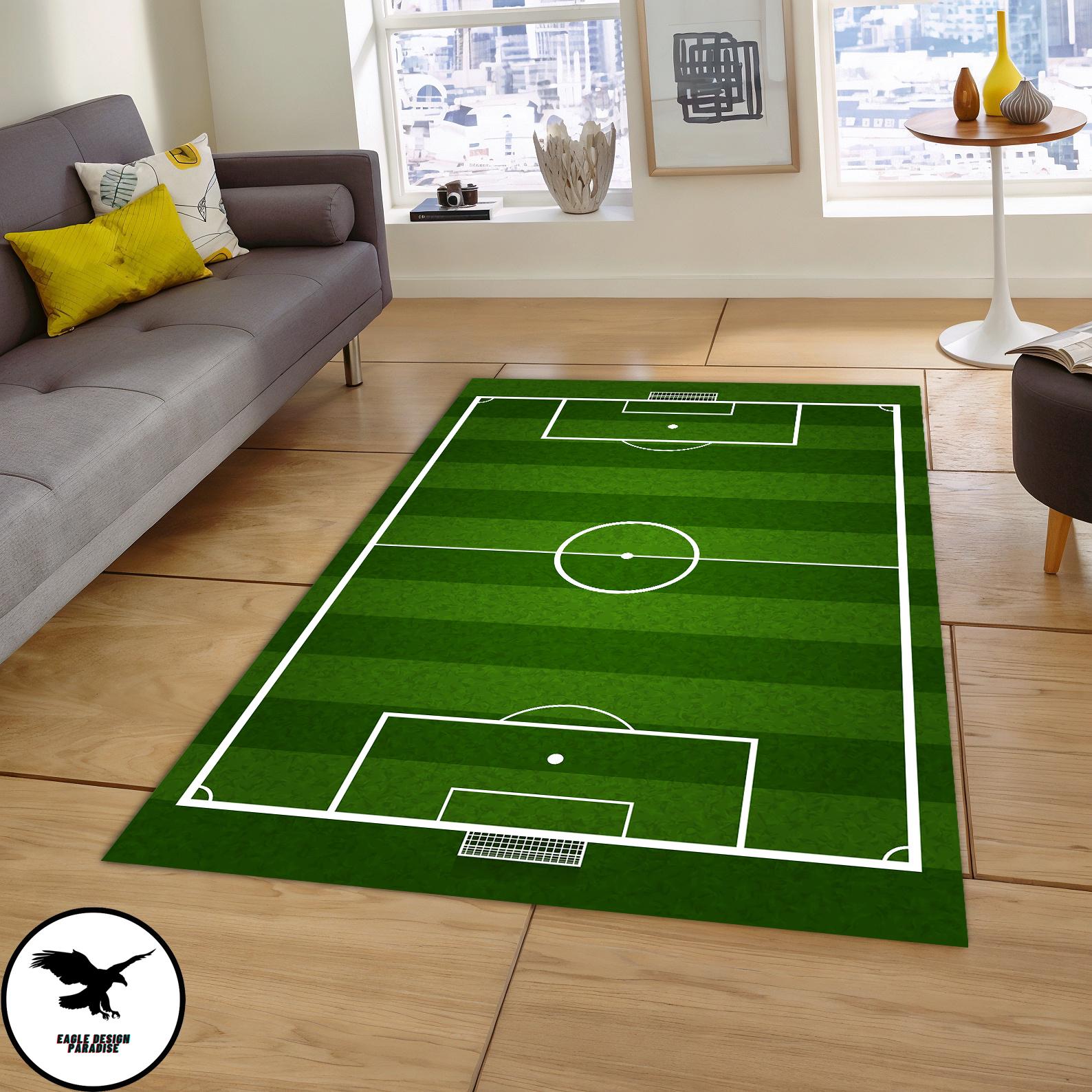 Football Field Rug, Soccer Field Rug, Soccer Rug, Soccer Field Carpet ...