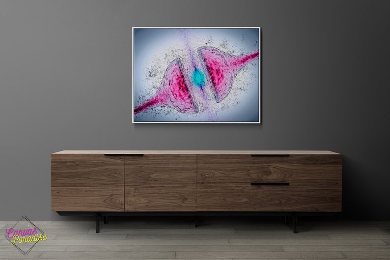 Synapse Receptor Brain Nerve Cell Science Art Anatomy Poster ...