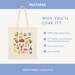 Italian Summer Canvas Tote Bag: Seafood & Pasta Collage - Etsy