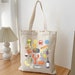 Italian Summer Canvas Tote Bag: Seafood & Pasta Collage - Etsy