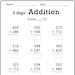 100 Three Digit Addition Worksheets | Printable Math Worksheets, 100 ...
