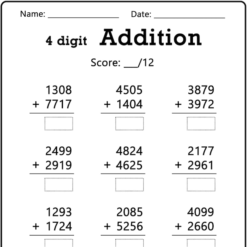 4 Digit Year. - Etsy UK