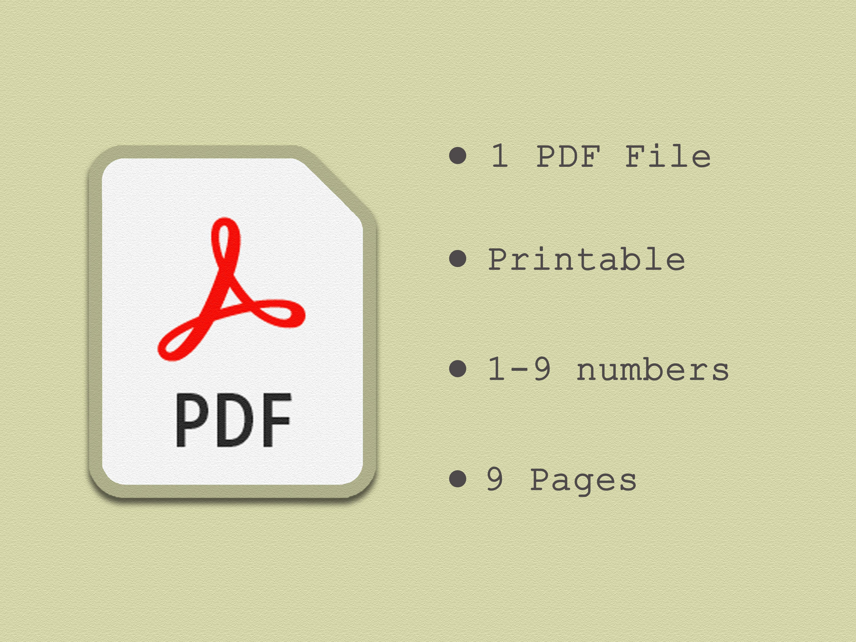 9 Division Worksheets, 1-9 Numbers, Printable Math Worksheets - Etsy