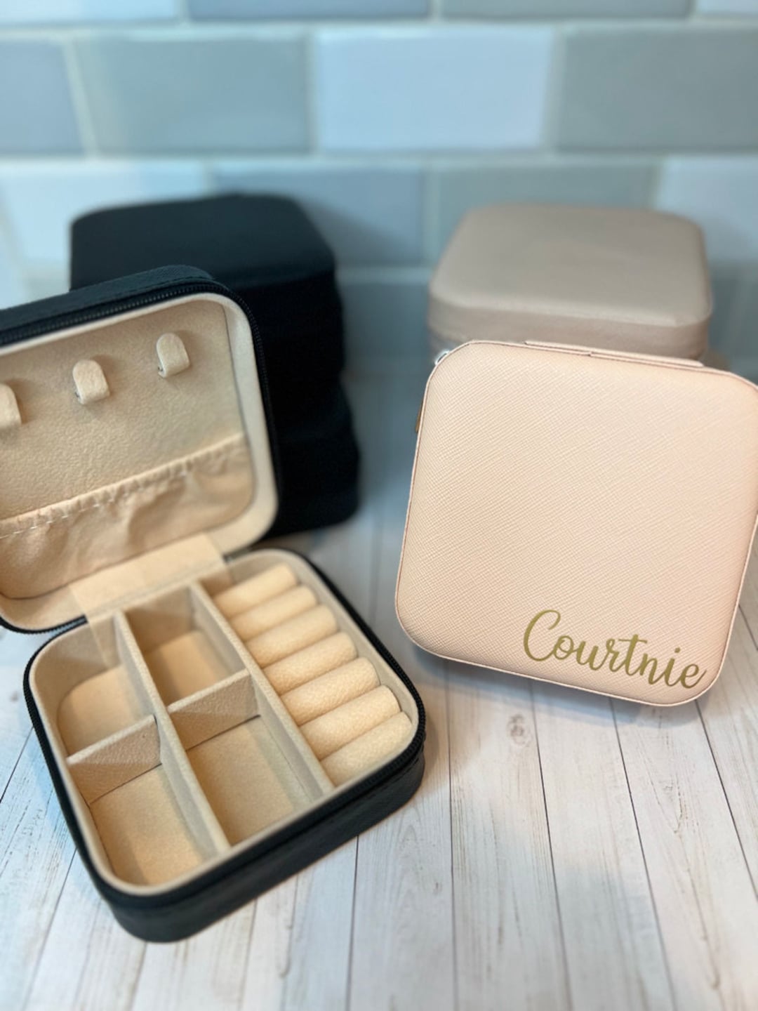Personalized Travel Jewelry Box: Custom Name, Pageant Gift - Etsy
