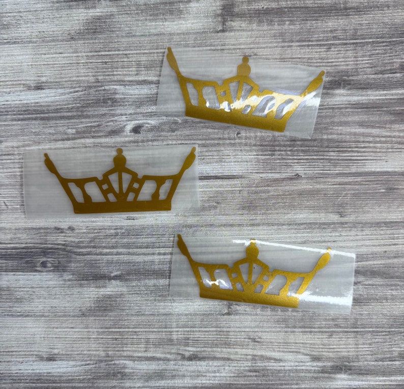 Miss America Crown Vinyl Sticker: Gold MAO Titleholder Decal - Etsy