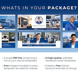 Realtor Facebook Cover, Real Estate Facebook Banner, Social Media ...