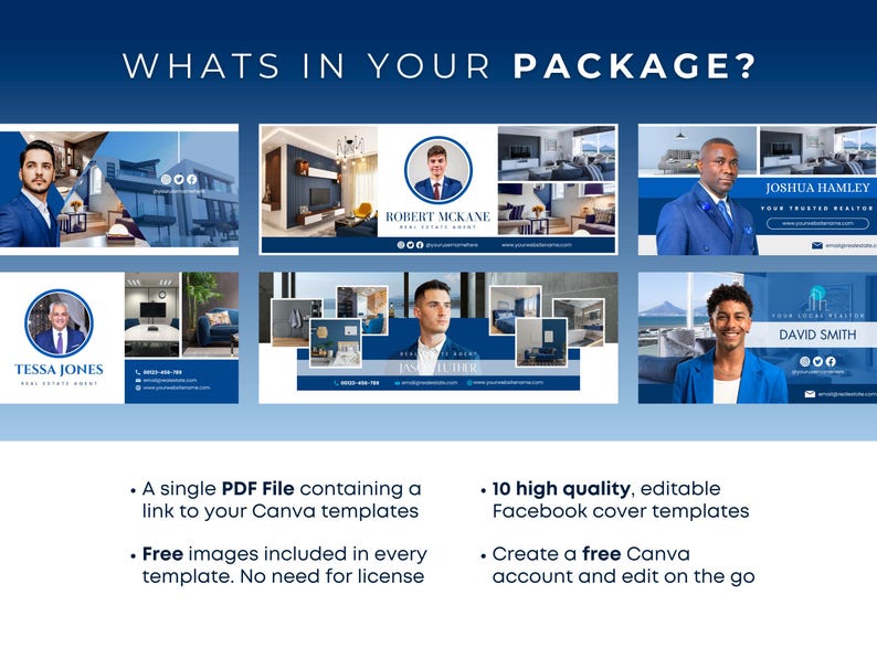 Realtor Facebook Cover, Real Estate Facebook Banner, Social Media ...