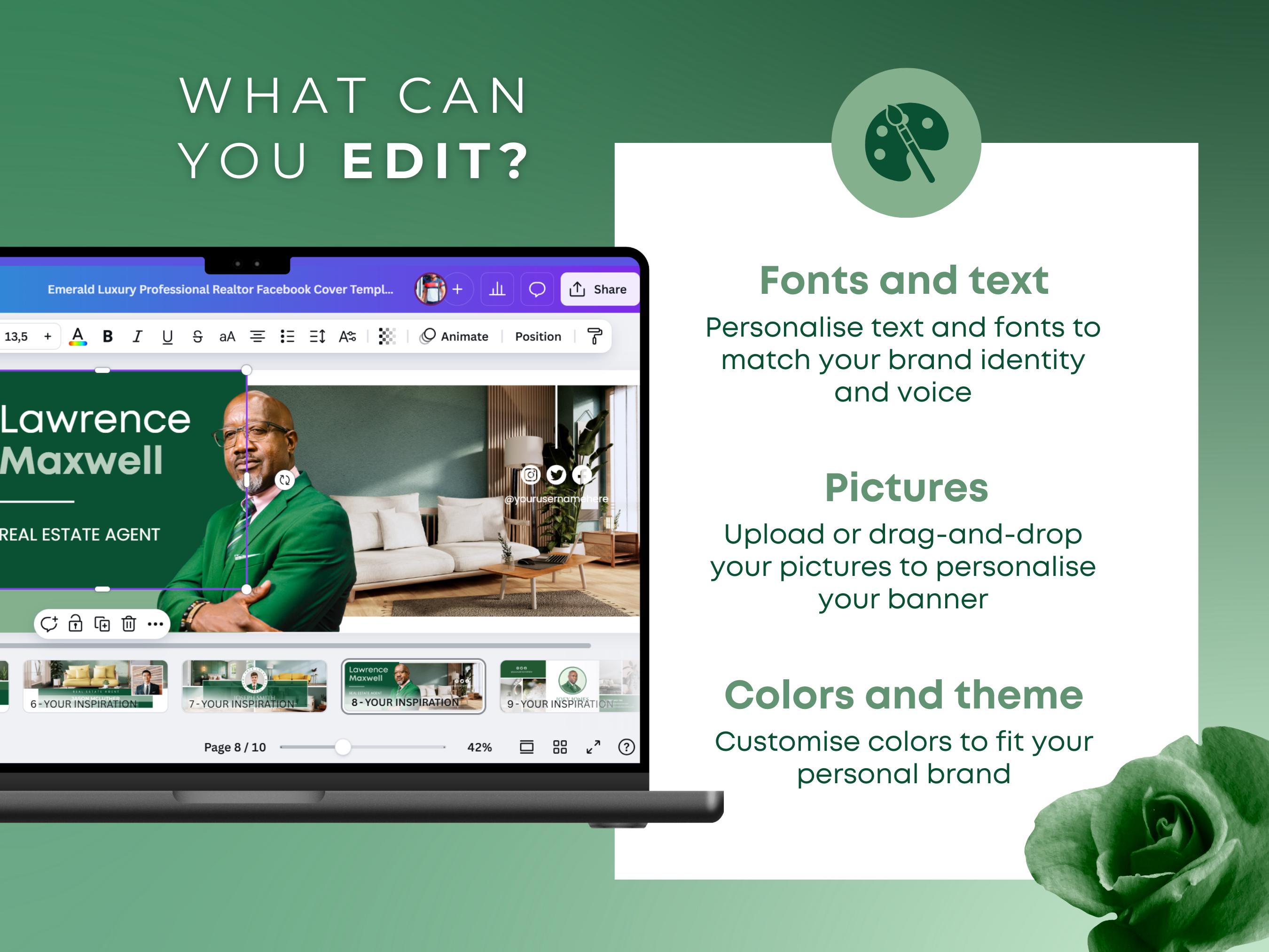 Realtor Facebook Cover, Real Estate Facebook Banner, Social Media ...