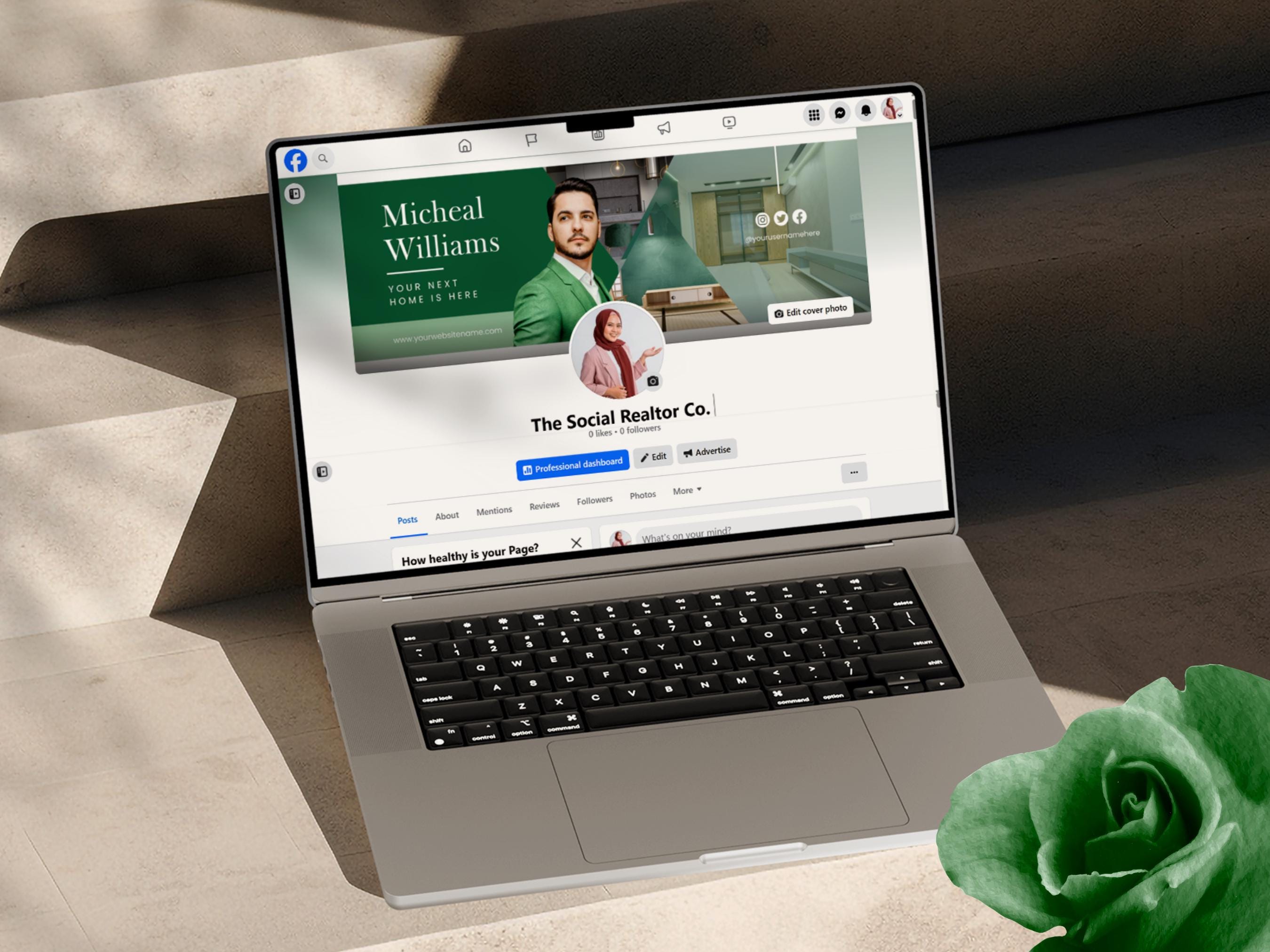 Realtor Facebook Cover, Real Estate Facebook Banner, Social Media ...