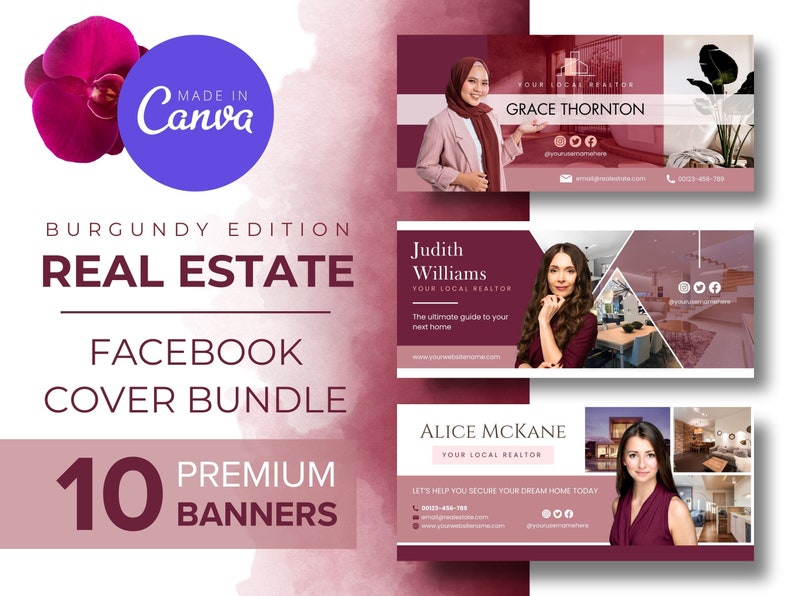 Realtor Facebook Cover, Real Estate Facebook Banner, Social Media ...