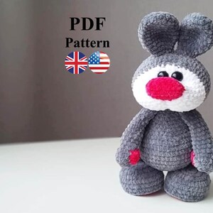 CROCHET PATTERN Bunny / Amigurumi Tutorial PDF File - Etsy