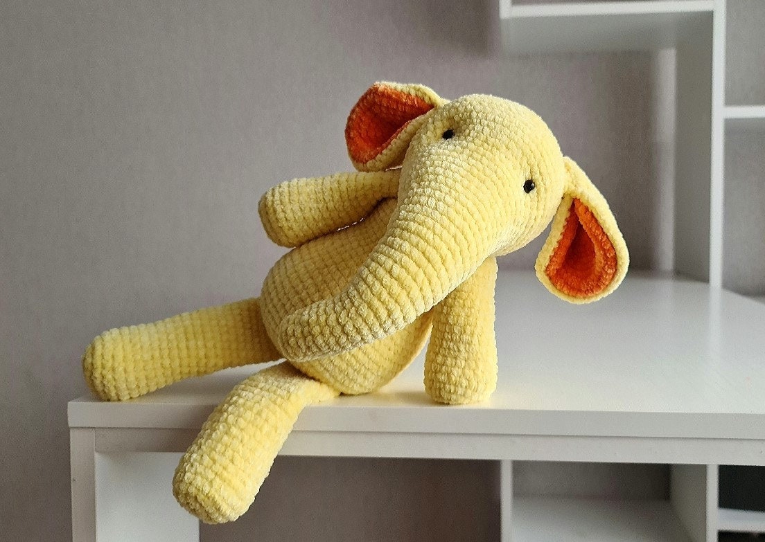 CROCHET PATTERN Elephant / Amigurumi Tutorial PDF File - Etsy