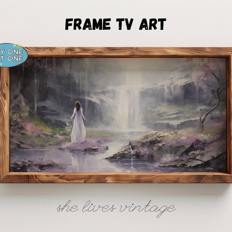 Waterfall Artwork - Etsy