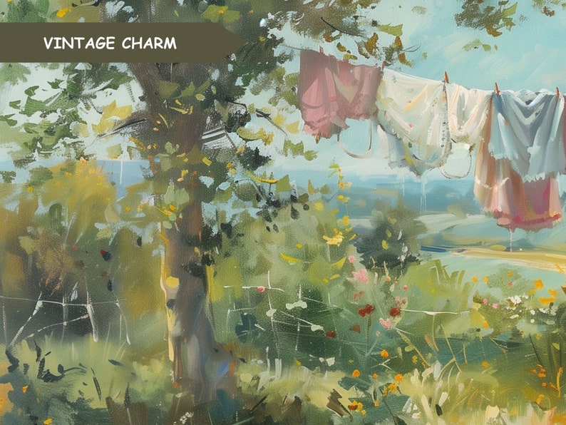 Frame TV Art Set of 16 Spring Countryside Frame T V Digital Rustic Farm ...