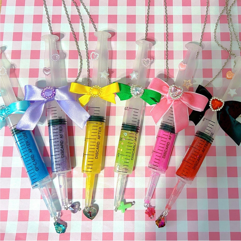Syringe Necklace - Etsy