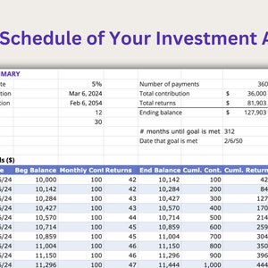 Compound Interest Calculator | Investment Savings Goal Calculator ...