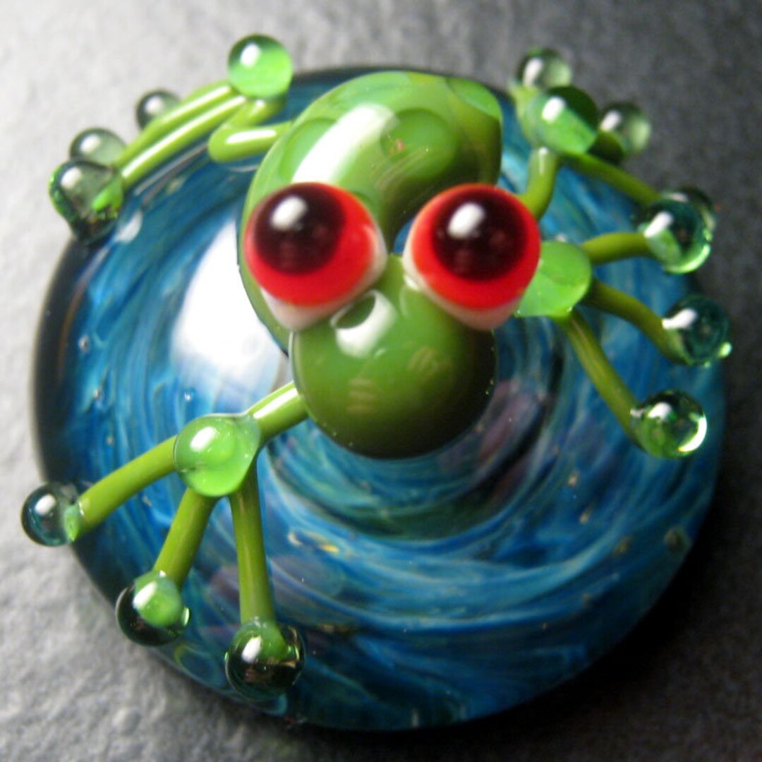Mini Frog Paperweight, Unique Decor, Glass Collectible, Unique ...