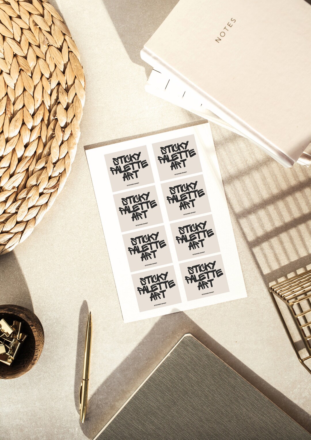 CUSTOM Sticker Set for Your Shop, Professional Logo Maker Logo Creation ...