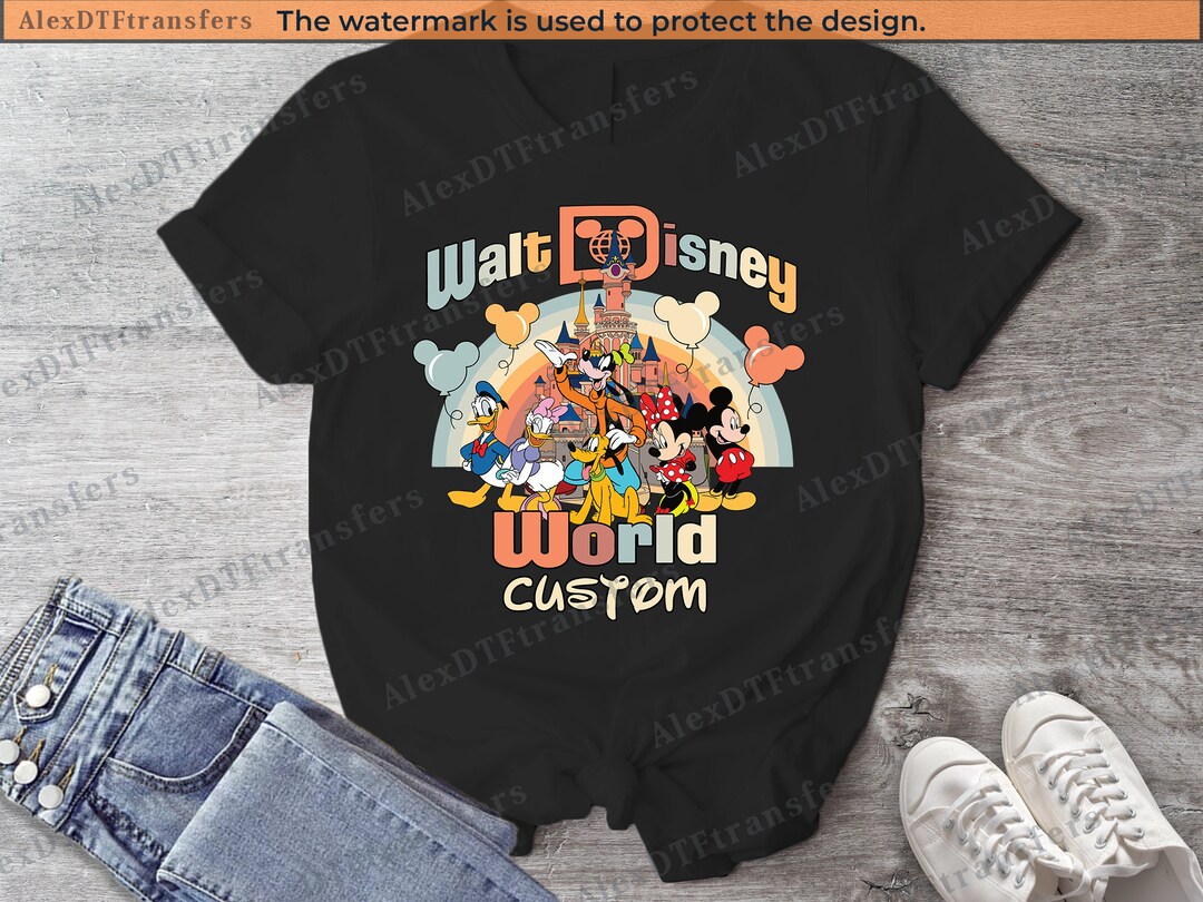 Personalized Walt Disney World Shirts, Custom Disney Shirts, Disney ...