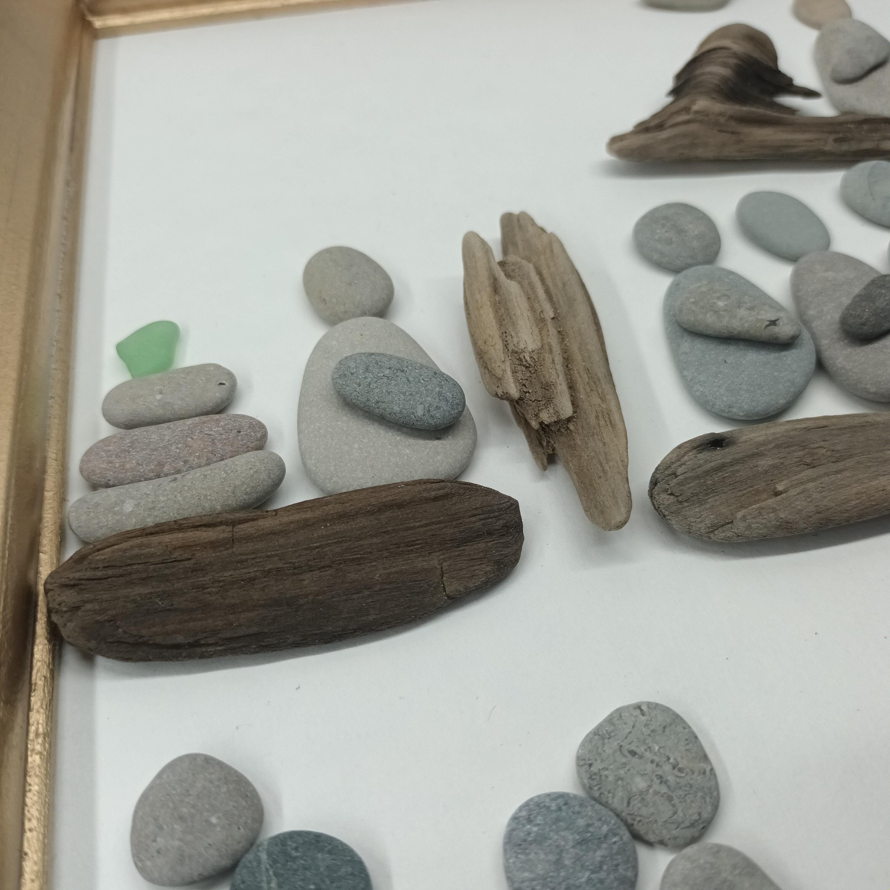 Natural Beach Stones for Pebble People. (30 People) Art Pebbles for ...