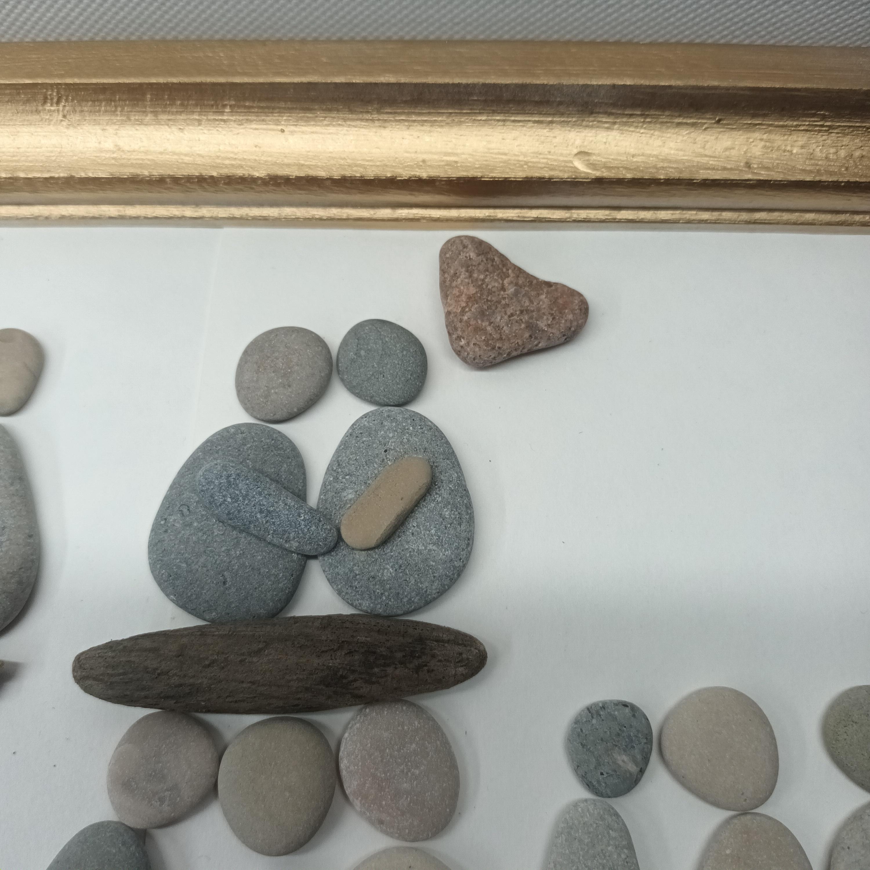 Natural Beach Stones for Pebble People. (30 People) Art Pebbles for ...