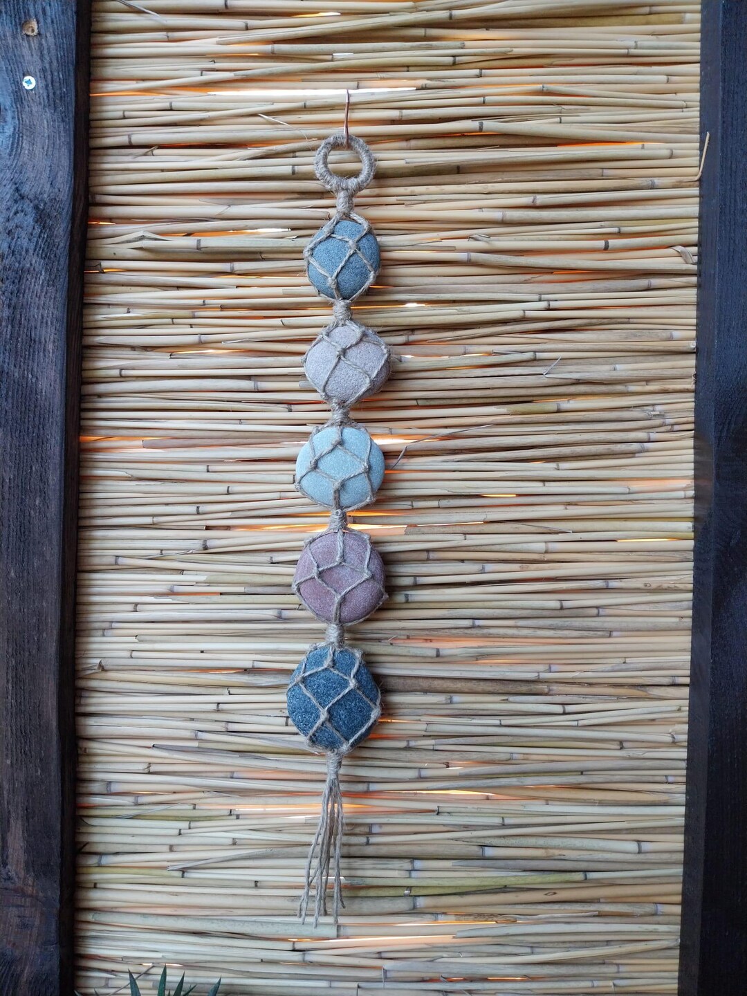 Natural Beach Stone Wall Decor.home Decor.door Hanging Decor.sea Rock ...