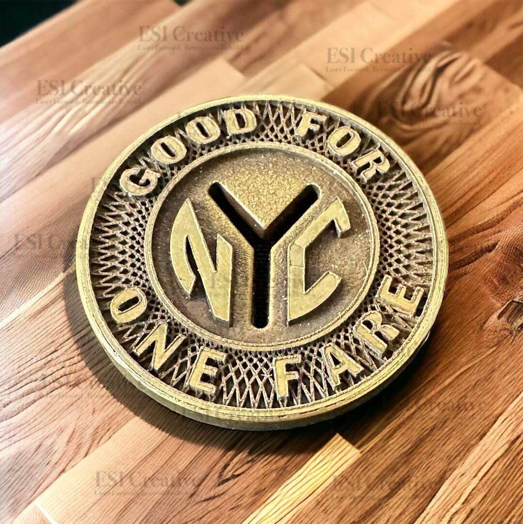 NYC Token Coin - Etsy