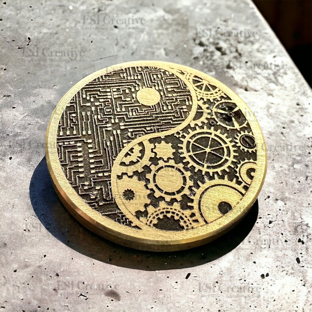 Yin Yang - the Balance of Mechanical and Electrical - Etsy