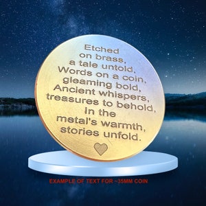 Obstacles Can’t Stop Me Coin - Etsy