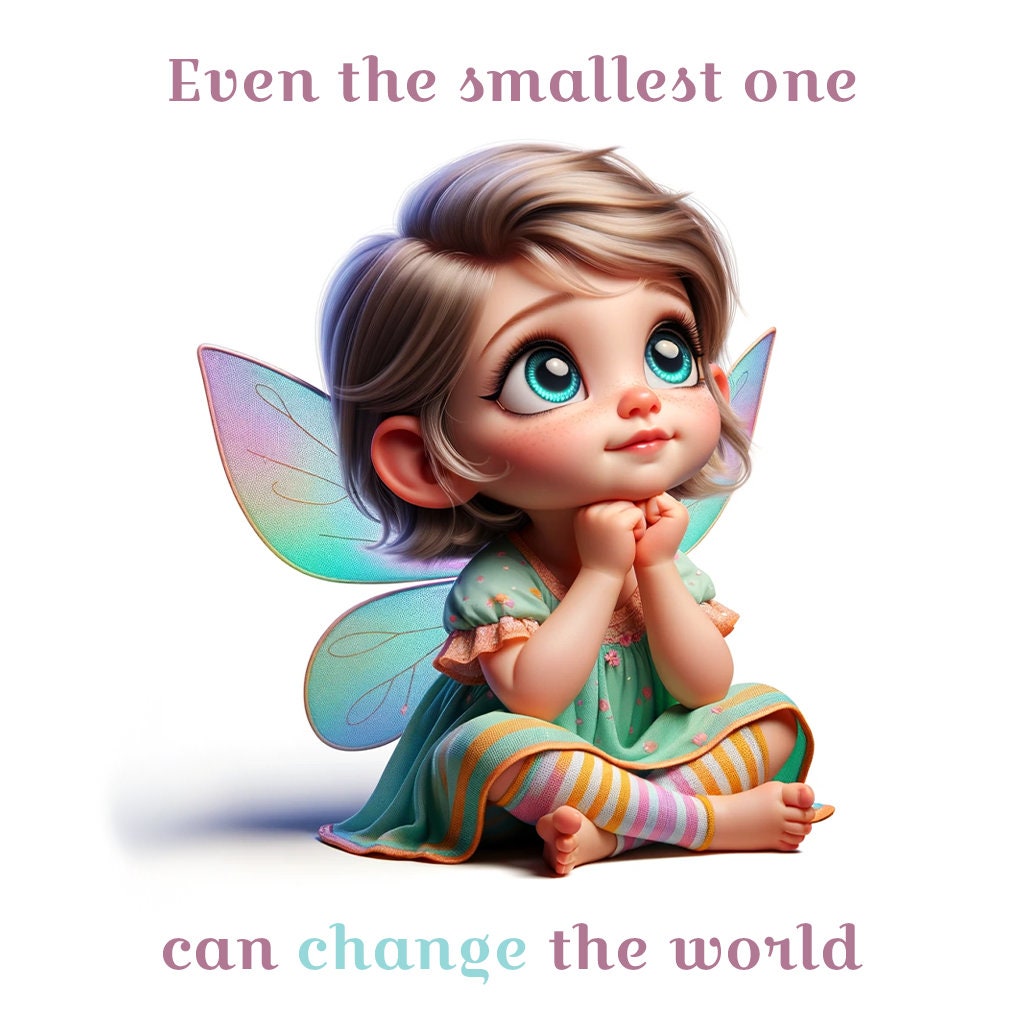 Even the Smallest One - Digital Art Print for Nursery, 11x14 Whimsical ...