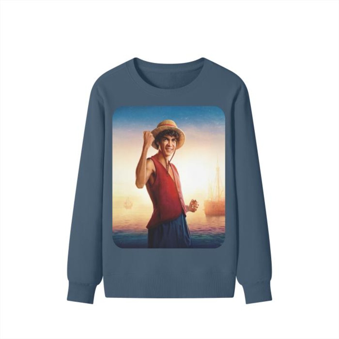 Luffy One Piece Anime Sweater - Etsy