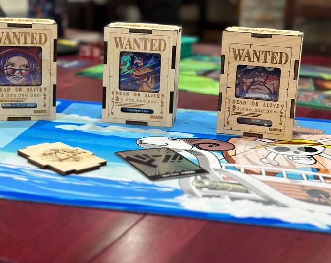 Nico Robin OPTCG Deck Box and Leader Case - Etsy