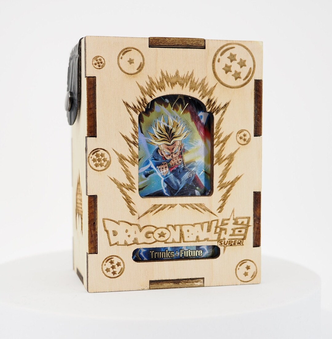Wood Deckbox for Dragon Ball Super Fusion World trading Card Game ...
