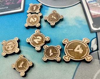Custom Power Tokens for One Piece TCG trading Card Game - Etsy
