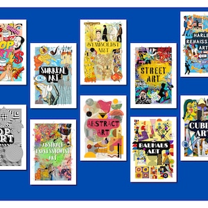 Art Classroom Poster Bundle - Art Classroom Posters - Art Teaching ...
