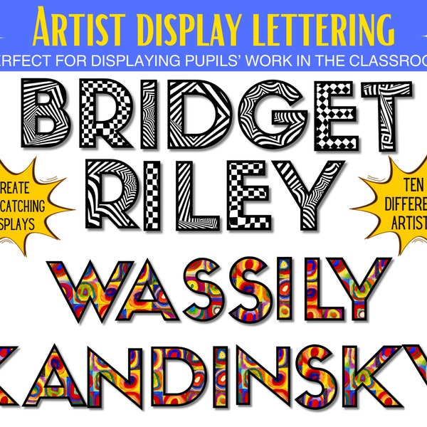 Instant Display Letters - Etsy UK