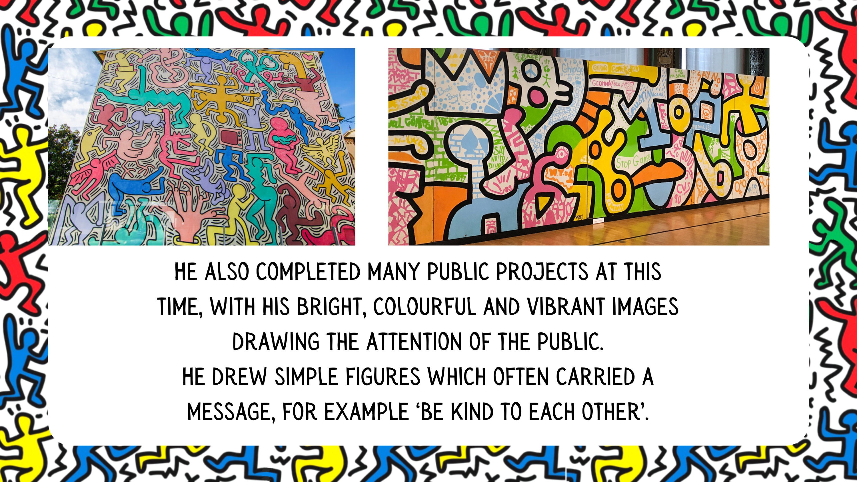Keith Haring Teaching Resource With Lesson Presentation and Printable ...