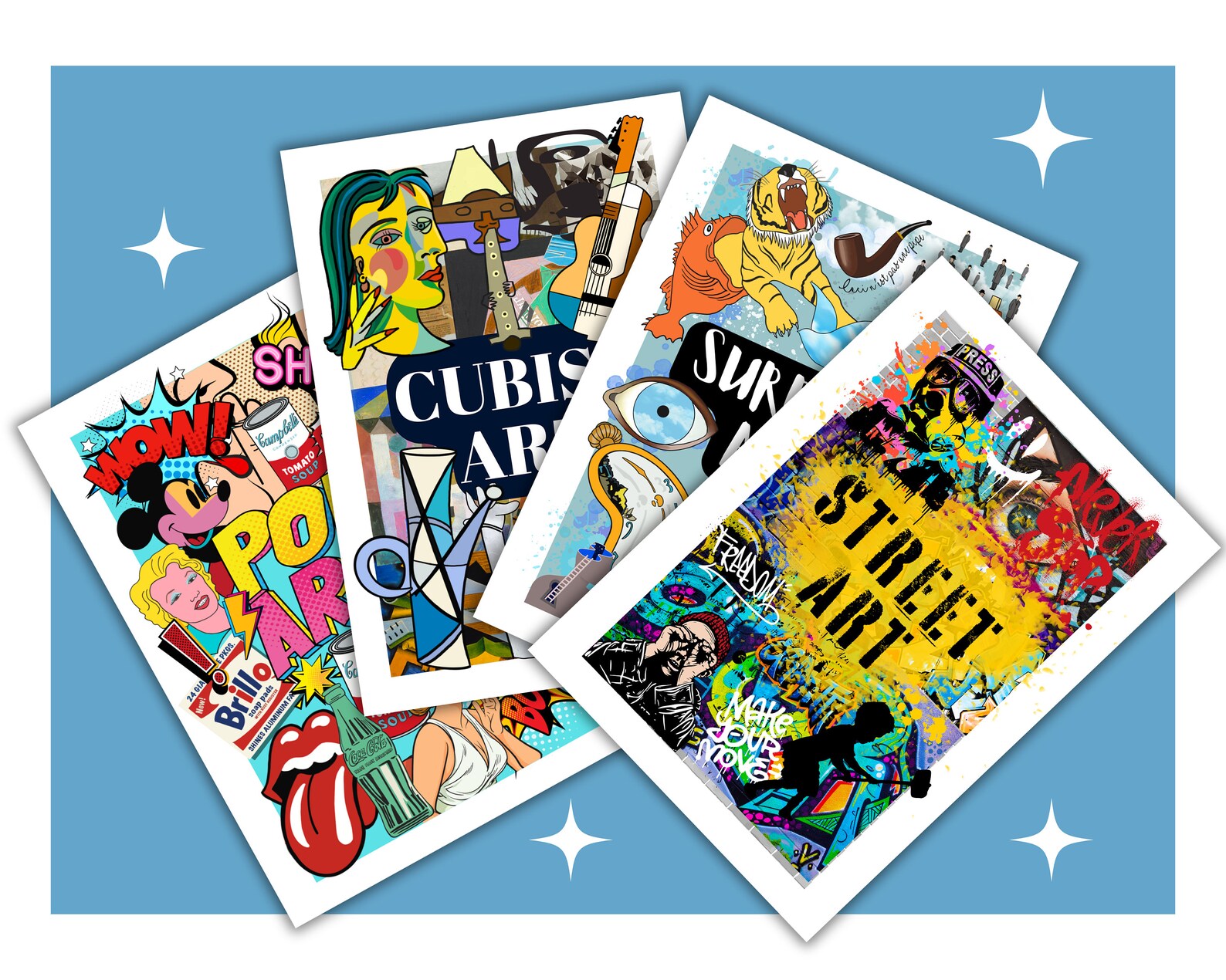 Art Classroom Posters - Art Genre Prints - Art Classroom Decor - 10 ...