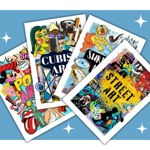 Art Classroom Posters - Art Genre Prints - Art Classroom Decor - 10 ...