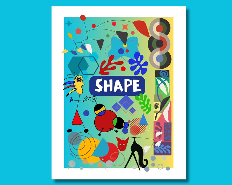 Elements of Art Posters - Etsy