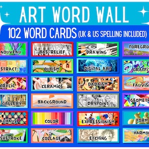 Art Classroom Poster Bundle - Art Classroom Posters - Art Teaching ...